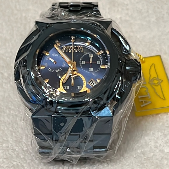 Invicta | Accessories | Blue Label Invicta Reserve Xwing Chrono Date ...